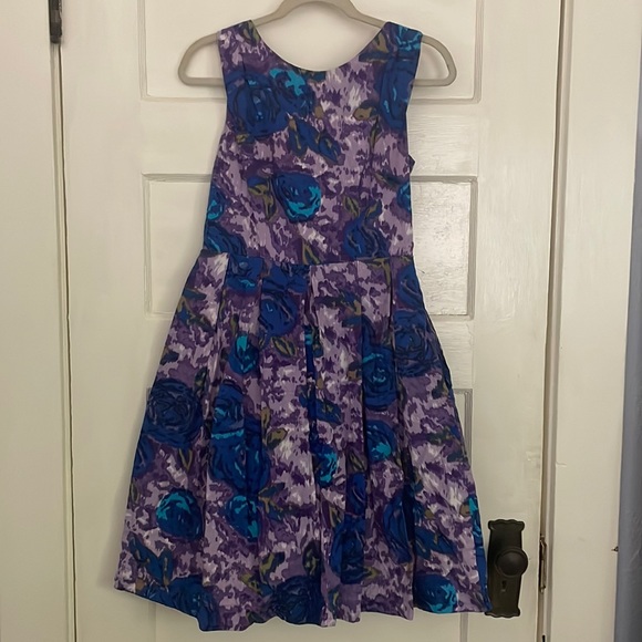 Modcloth | Dresses | Emily And Fin Floral Skater Dress | Poshmark